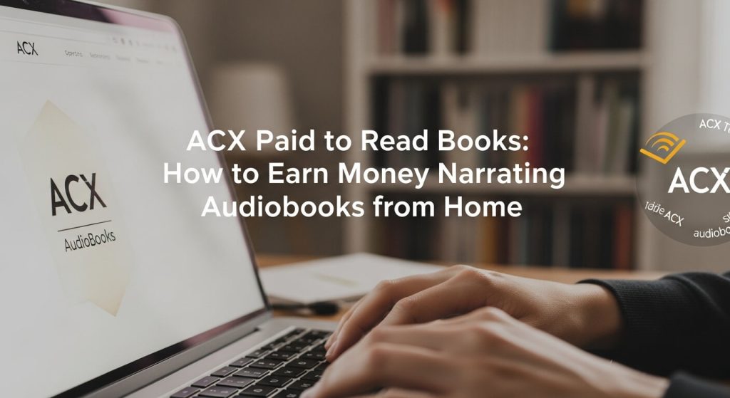 ACX Paid to Read Books: How to Earn money Narrating Audiobook