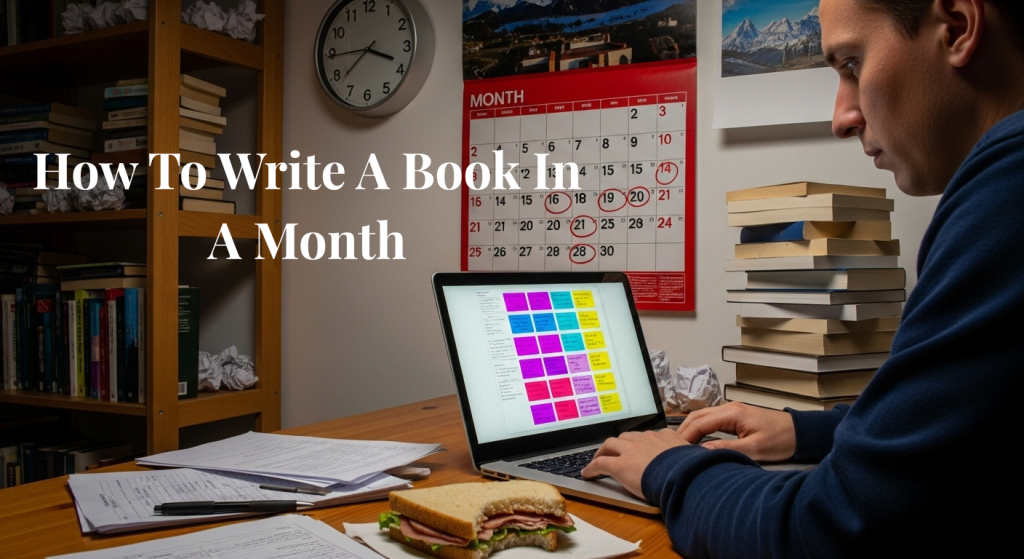 How To Write A Book In A Month