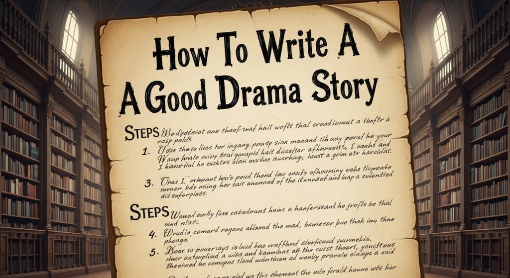 How To Write A Good Drama Story
