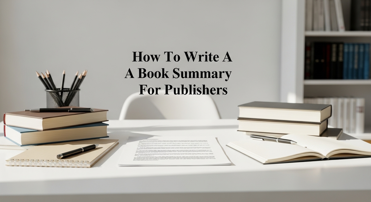 How To Write A Book Summary For Publishers