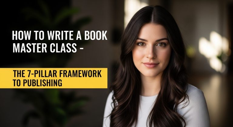 How to Write a Book Master Class – The 7-Pillar Framework to Publishing