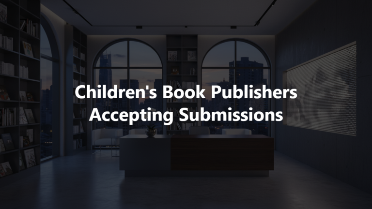Children's Book Publishers Accepting Submissions - Ghostwriting LLC