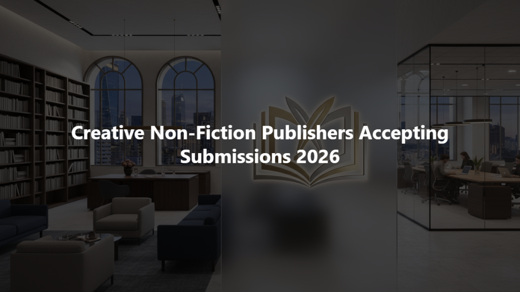 Creative Non-Fiction Publishers Accepting Submissions 2026 ...