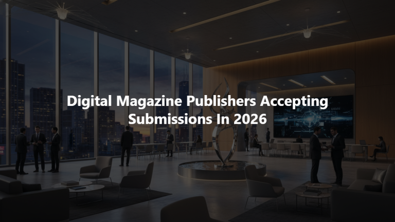 Digital Magazine Publishers Accepting Submissions In 2026 ...