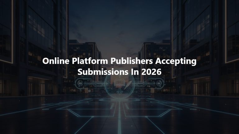 Online Platform Publishers Accepting Submissions In 2026 - Ghostwriting LLC