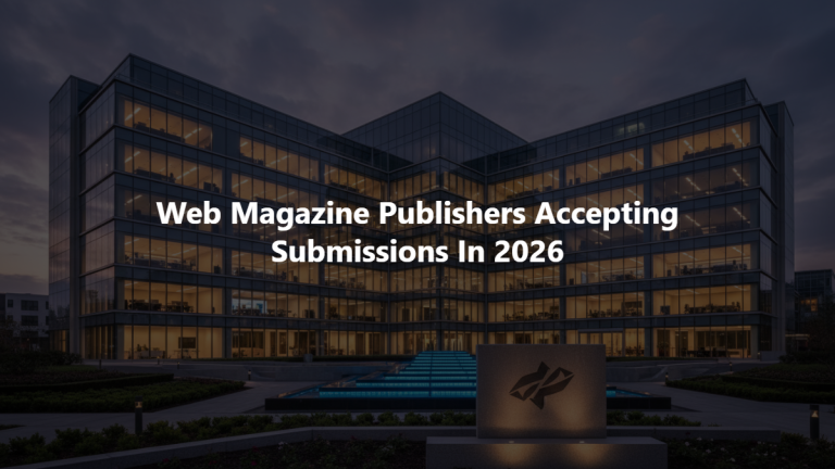 Web Magazine Publishers Accepting Submissions In 2026 - Ghostwriting LLC