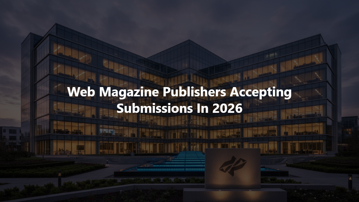 Web Magazine Publishers Accepting Submissions In 2026 - Ghostwriting LLC