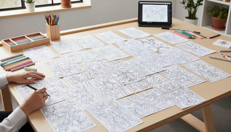 Anime Coloring Pages For Adults: 40+ Free Printable Designs ...