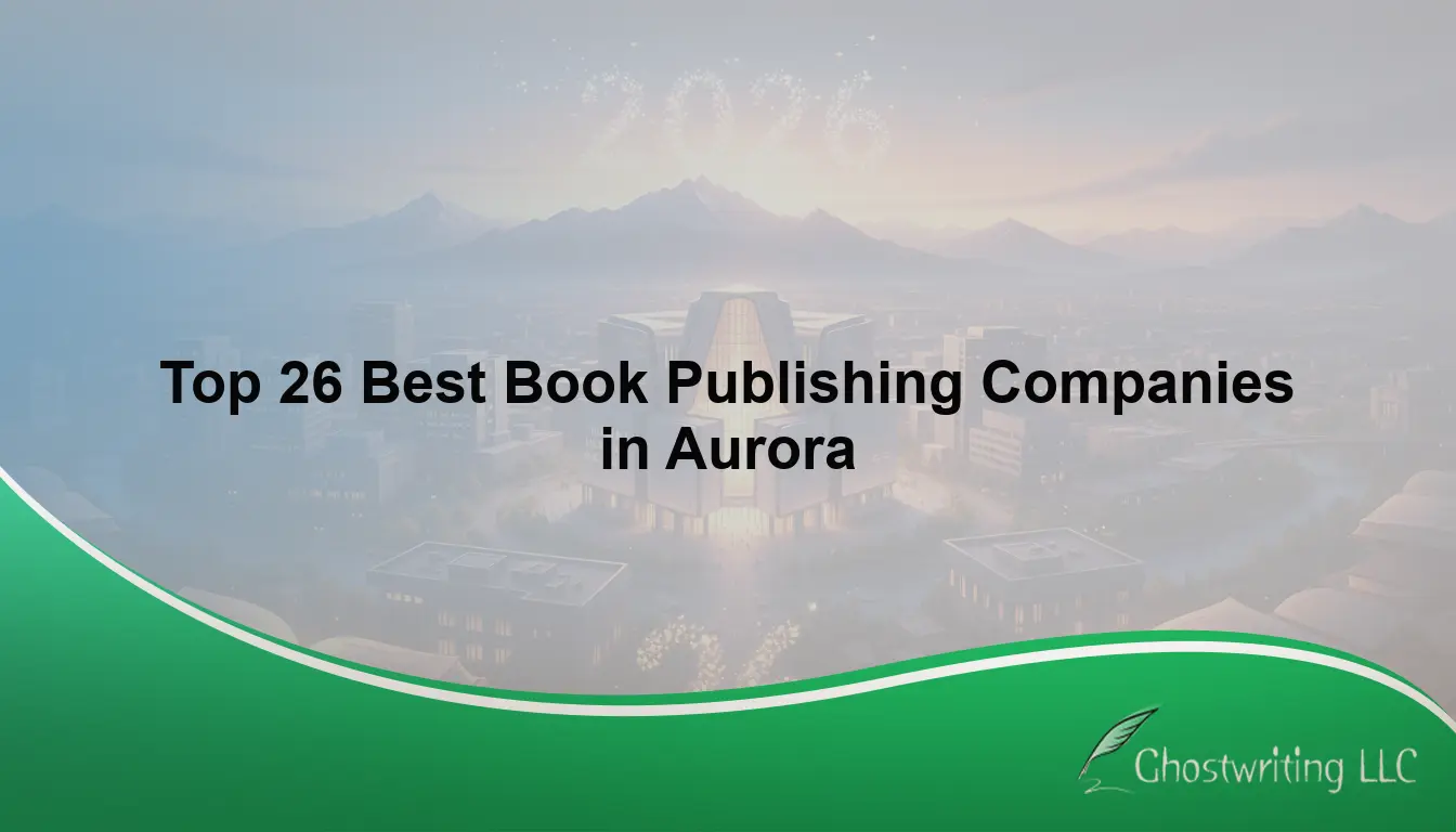 Top 26 Best Book Publishing Companies in Aurora for 2026 - Ghostwriting LLC