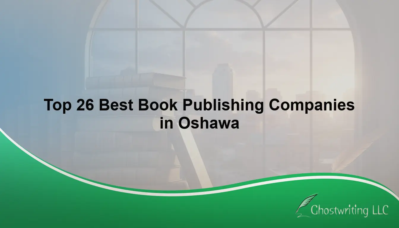 Top 26 Best Book Publishing Companies in Oshawa for 2026 - Ghostwriting LLC