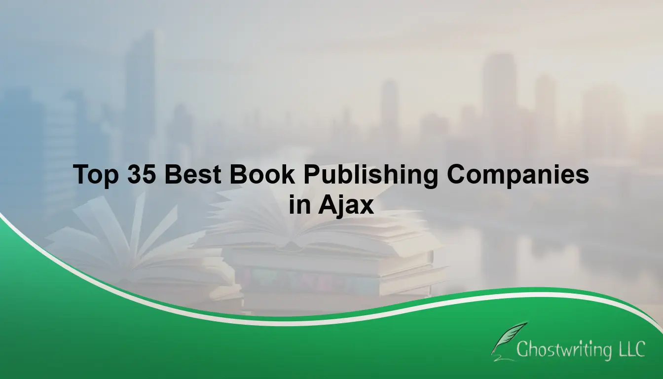 Top 35 Best Book Publishing Companies in Ajax for 2026 - Ghostwriting LLC