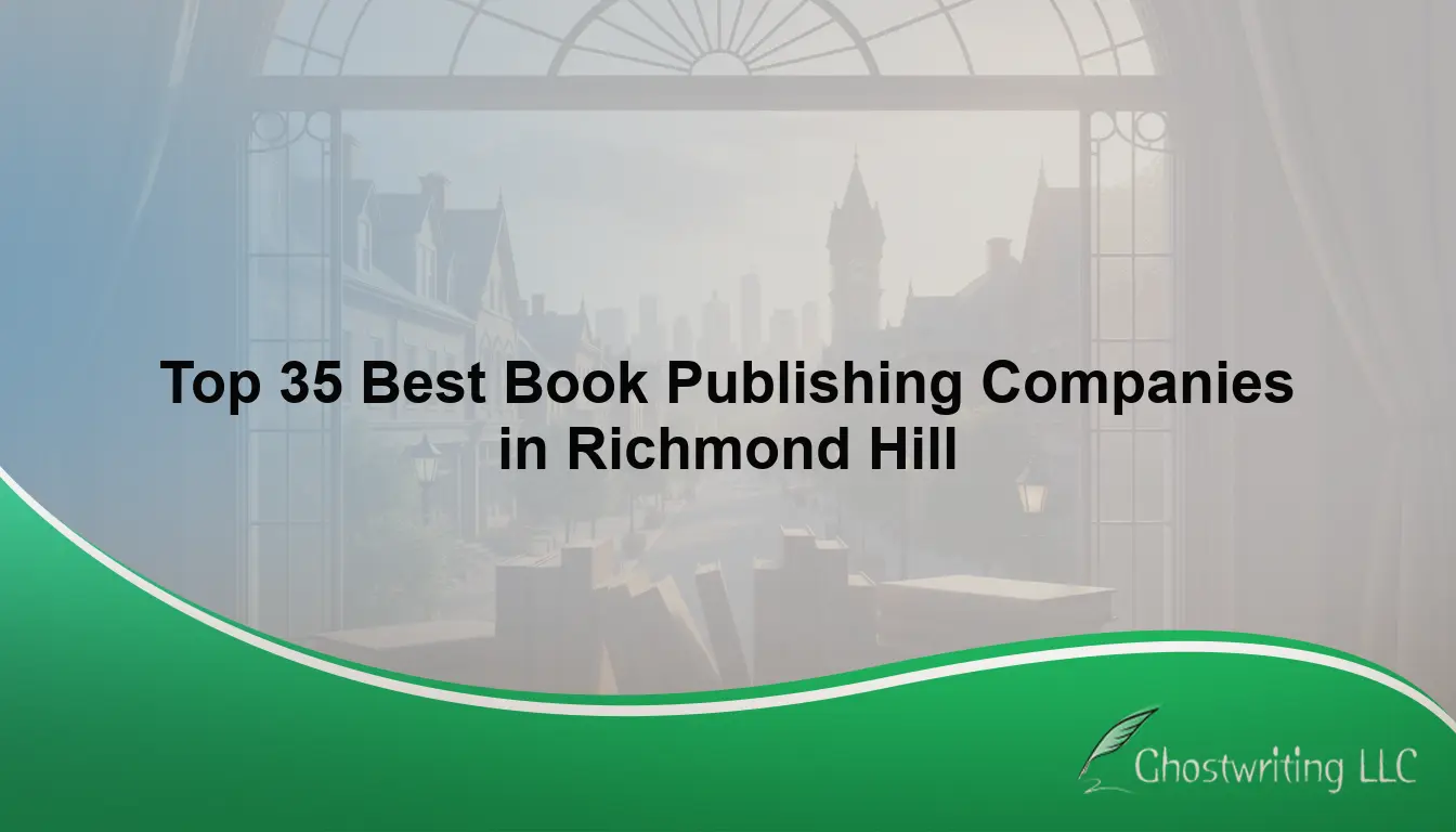 Top 35 Best Book Publishing Companies in Richmond Hill for 2026 ...